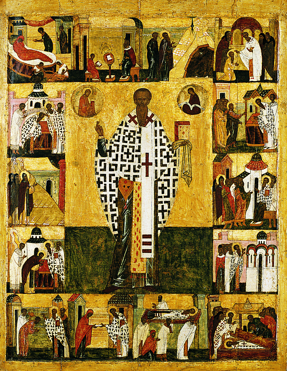 St. Basil with Scenes from His Life | Timken Museum